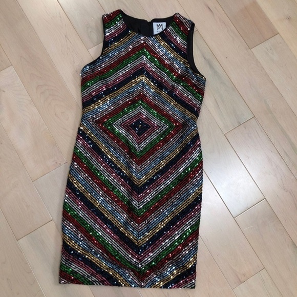Milly Minis | Dresses | Milly Minis Multi Color Sequin Girls Gorgeous ...